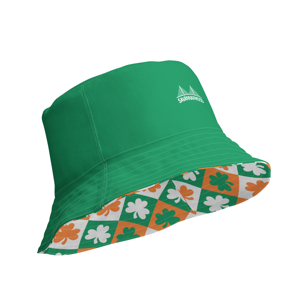 Reversible bucket hat Shamrock– SAVANNAHWOOD